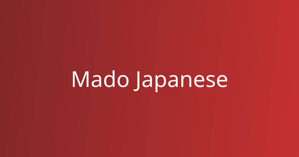 Best Japanese in Rego Park, NY | Mado Japanese | Order Online
